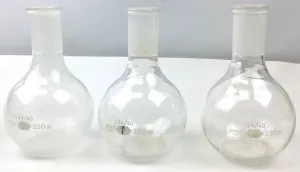 Corning PYREX 250mL Flat-Bottom Boiling Flask with 24/4 | QP