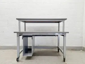 New England Lab Furniture System 2 Tier Desk | QP