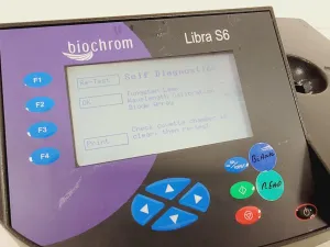 Biochrom Libra S6 Visible Spectrophotometer Lab (Calibr | QP