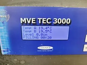 Chart MVE 500 Series MVE510AF-GB Liquid Nitrogen Tank D | QP