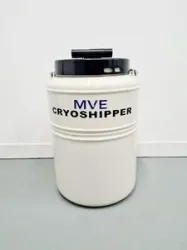 QP - MVE CryoShipper 8.5 ltr with ShipsLog 3 Temperature Data Logger Lab