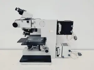 QP - Vickers M41 Photoplan Fluorescence Microscope w/ 4 x Objective Epiplan, Plan Lab