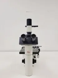 QP - Leica DMIL Inverted Microscope w/ 4 x Objectives Phaco, 160/- Lab