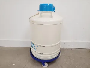 QP - Air Liquide GT 38 Liquid Nitrogen Dewar with 6 x Storage Racks Lab