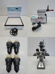 QP - Job Lot of Mixed Laboratory Equipment - Kedee, Sigma, DVP, Olympus ...